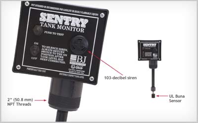 BJ Enterprises Sentry and 007 Tank Monitors