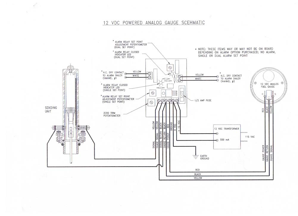 Fuel Minder Remote Fuel Oil Level Gauge Installation